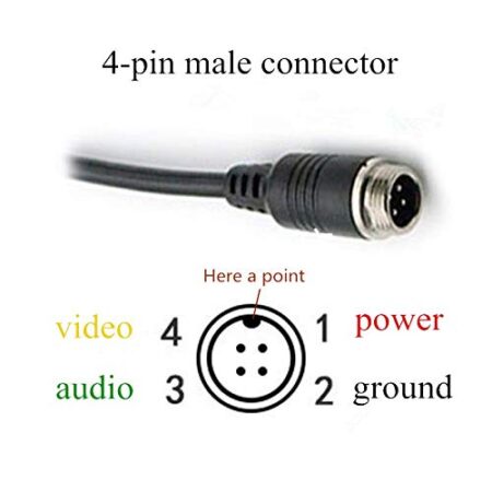 4pin Aviation Cable - Male to Female 1mtr-20mtr - Safe Drive Systems