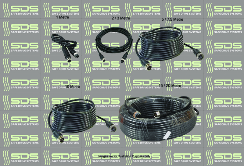 4 Pin Aviation Cables 1mtr to 20mtr - Safe Drive Systems