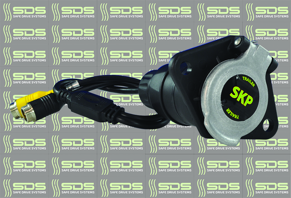 2 Camera Standard Suzi Connector for Trailer (Male) - Safe Drive Systems