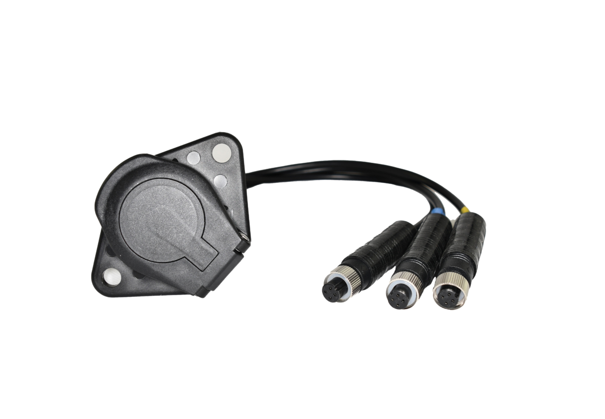 3 Camera Standard Suzi Cable for Tractor (Female) - Safe Drive Systems