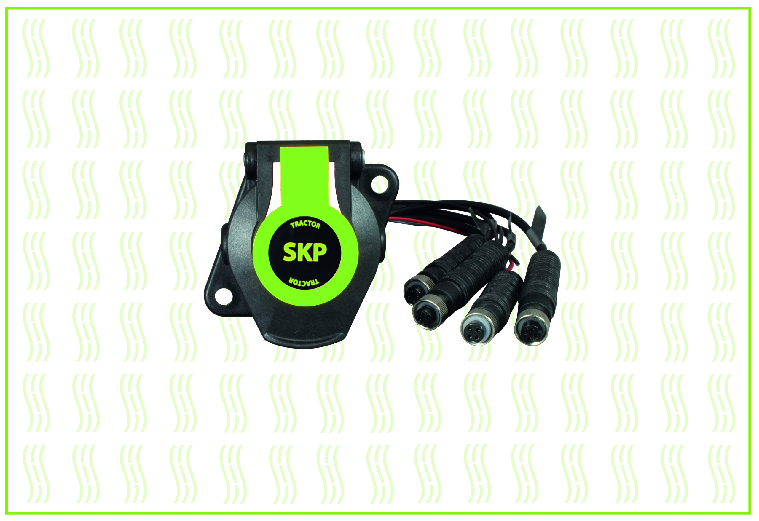 4 Camera Suzi Connector for Tractor (Female) - Safe Drive Systems